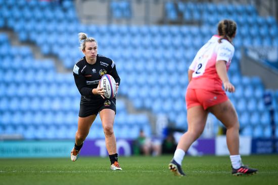 Liv Mcgoverne Exeter Chiefs Carries Editorial Stock Photo - Stock Image ...