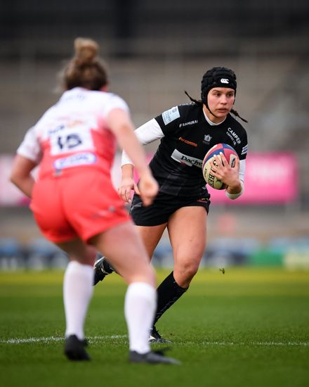 Merryn Doidge Exeter Chiefs Carries Editorial Stock Photo - Stock Image ...