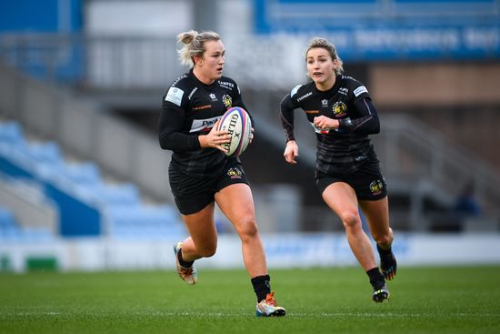 Liv Mcgoverne Exeter Chiefs Carries Editorial Stock Photo - Stock Image ...