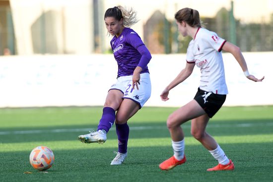 Acf Fiorentinas Player Emma Severini Action Editorial Stock Photo ...