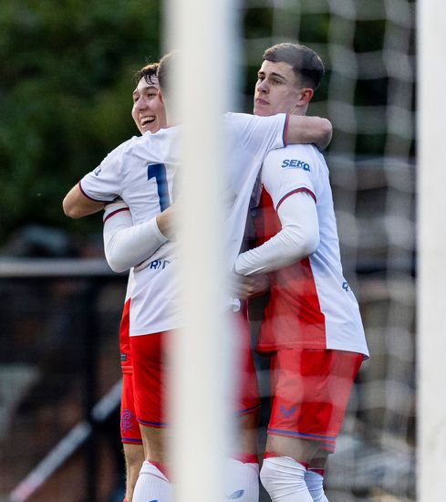 Rangers B Team Defender Connor Allan Editorial Stock Photo - Stock ...