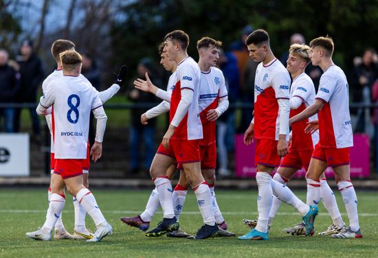 Rangers B Team Defender Connor Allan Editorial Stock Photo - Stock ...