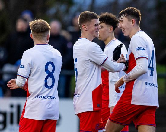 Rangers B Team Defender Connor Allan Editorial Stock Photo - Stock ...