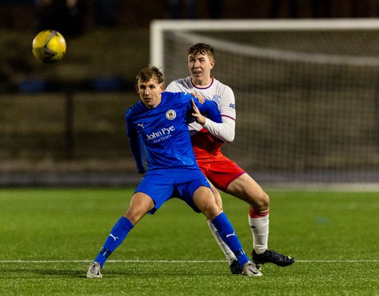 Rangers B Team Defender Connor Allan Editorial Stock Photo - Stock ...
