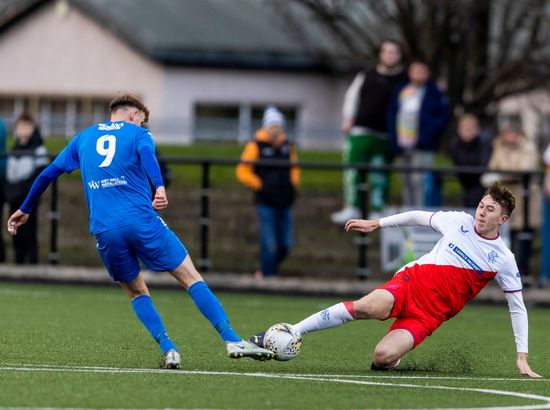 Rangers B Team Defender Connor Allan Editorial Stock Photo - Stock ...