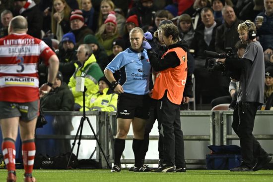 Ian Tempest Referee Has His Ear Editorial Stock Photo - Stock Image ...