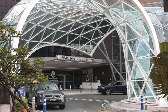 General View Albert Einstein Hospital Entrance Editorial Stock Photo ...