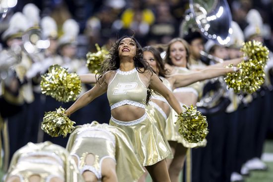 Purdue Dance Squad Performs During Pregame Editorial Stock Photo ...