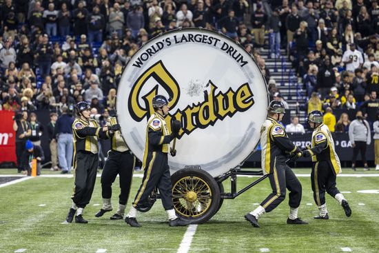 Purdue Band Performs During Pregame Ncaa Editorial Stock Photo - Stock ...