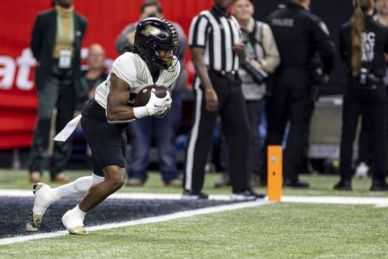 Purdue Running Back Kobe Lewis 25 Editorial Stock Photo - Stock Image ...
