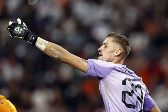 Holland Goalkeeper Andries Noppert During Fifa Editorial Stock Photo ...