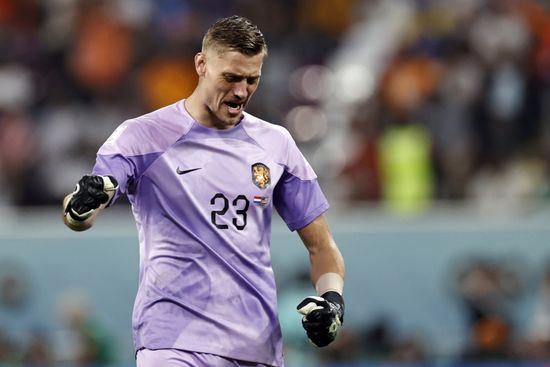 Holland Goalkeeper Andries Noppert During Fifa Editorial Stock Photo ...