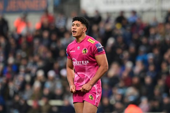 Greg Fisilau Exeter Chiefs Editorial Stock Photo - Stock Image ...