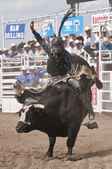 Cowboy Bull Riding Strathmore Heritage Days Editorial Stock Photo ...