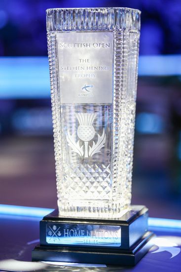 Stephen Hendry Scottish Open Trophy On Editorial Stock Photo - Stock ...