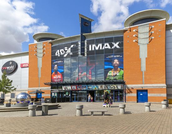 Cineworld 4dx Imax Multiplex Cinema Building Editorial Stock Photo ...