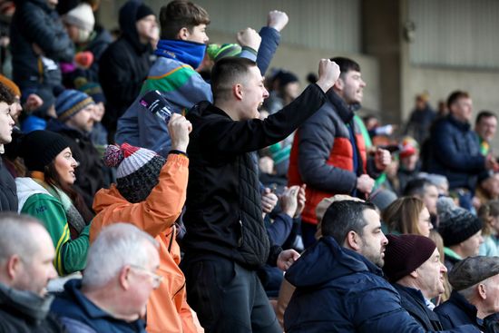 Dunloy Cuchullains Vs Slaughtneil Dunloy Fans Editorial Stock Photo ...