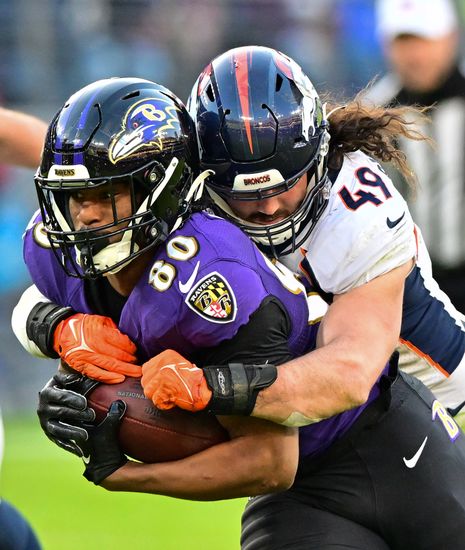 Denver Broncos Linebacker Alex Singleton 49 Editorial Stock Photo ...