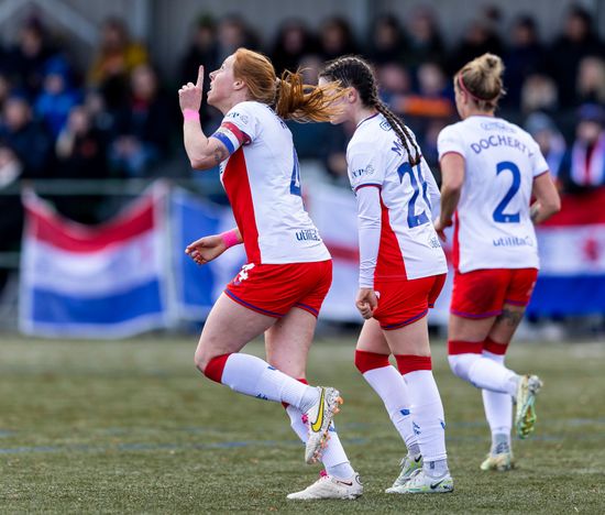 Rangers Womens Defender Kathryn Hill Celebrates Editorial Stock Photo ...