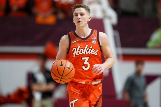 Virginia Tech Hokies Guard Sean Pedulla Editorial Stock Photo - Stock ...