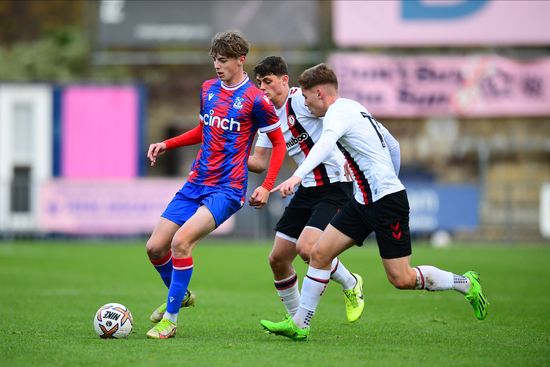 Matthew Vigor Crystal Palace U21 Possession Editorial Stock Photo ...