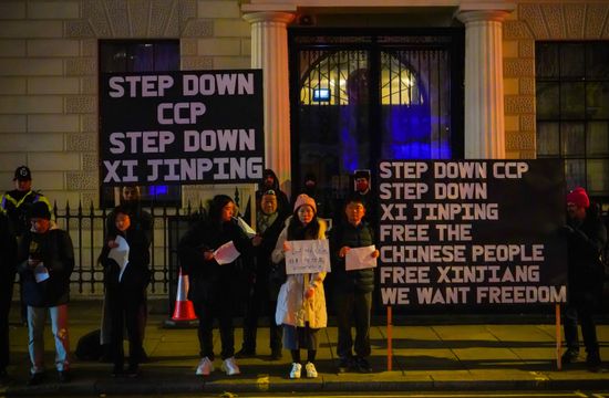 Protesters Hold Blank Sheets White Paper Editorial Stock Photo - Stock ...