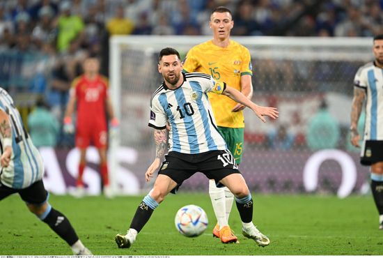 Lionel Messi 10 Argentina Mitchell Duke Editorial Stock Photo - Stock ...
