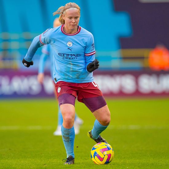 Julie Blakstad 41 Manchester City During Editorial Stock Photo - Stock ...