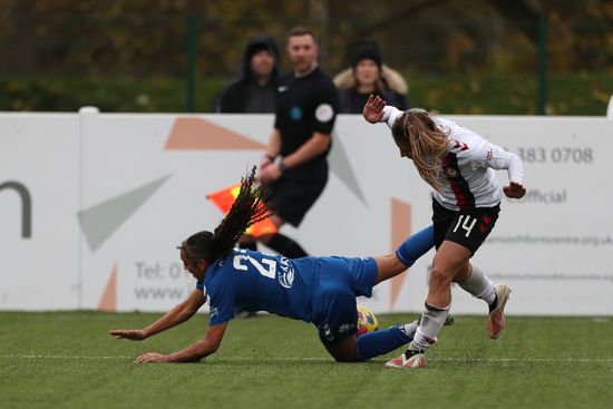 Bristol Citys Vicky Bruce Fouls Durham Editorial Stock Photo - Stock ...