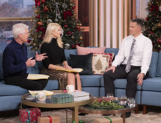 Phillip Schofield Holly Willoughby Jon Holt Editorial Stock Photo ...