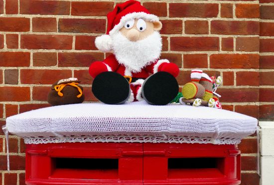 Anonymous Crocheter Yarnsy Has Struck Again Editorial Stock Photo ...