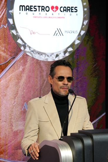 Marc Anthony Maestro Cares Foundation Participate Editorial Stock Photo ...
