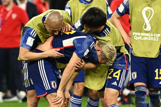 Daizen Maeda Takuma Asano Japan During Editorial Stock Photo - Stock ...