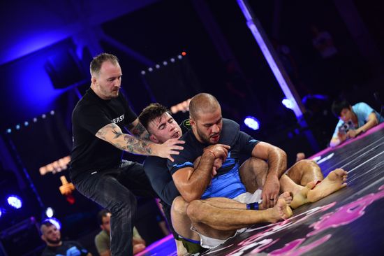 Ryan Aitken Vs Yuri Villefort During Editorial Stock Photo - Stock ...