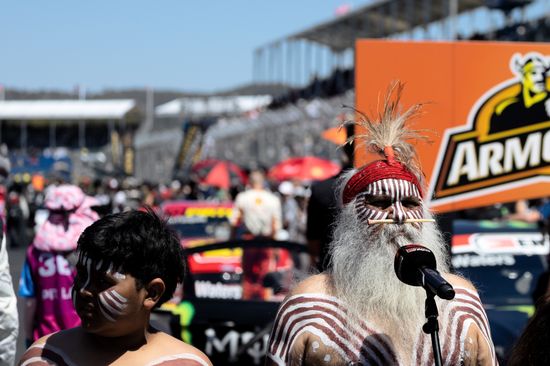 Aboriginal Elder During Valo Adelaide 500 Editorial Stock Photo - Stock ...