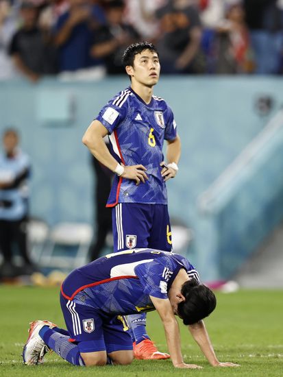 Lr Hiroki Sakai Japan Wataru Endo Editorial Stock Photo - Stock Image ...