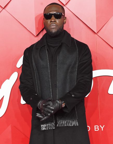 British Singer Stormzy Attends Fashion Awards Editorial Stock Photo ...