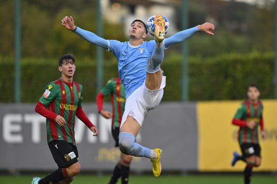 Valerio Crespi Ss Lazio During Primavera Editorial Stock Photo - Stock ...