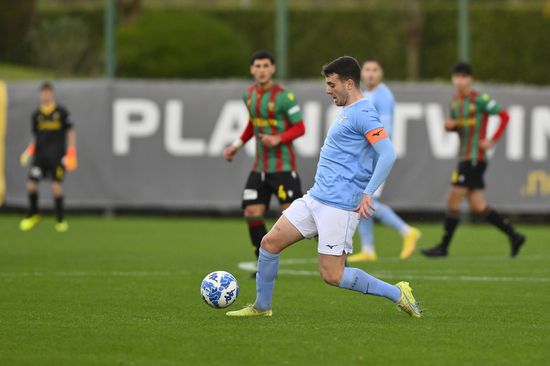 Marco Bertini Ss Lazio During Primavera Editorial Stock Photo - Stock ...