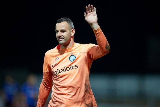 Samir Handanovic Goalkeeper Fc Internazionale Milano Editorial Stock ...
