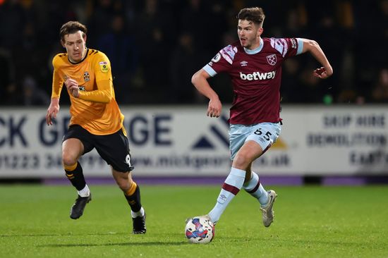 Michael Forbes West Ham United Chased Editorial Stock Photo - Stock ...