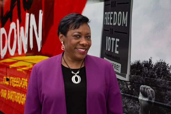 Becky Pringle President National Education Associatio Editorial Stock ...