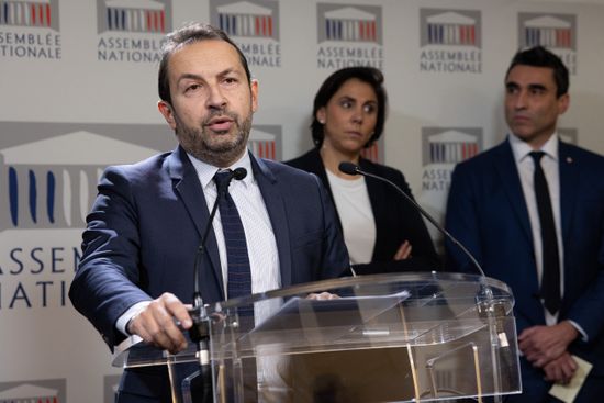 French Rassemblement National Rn Deputy Sebastien Editorial Stock Photo ...