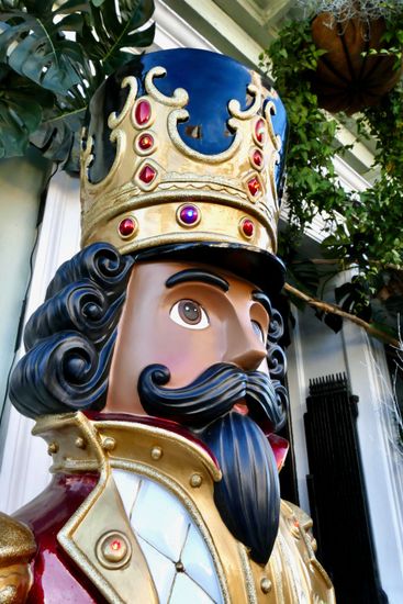 Giant Nutcracker Outside Hotel By Windsor Editorial Stock Photo - Stock ...