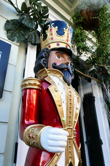 Giant Nutcracker Outside Hotel By Windsor Editorial Stock Photo - Stock ...