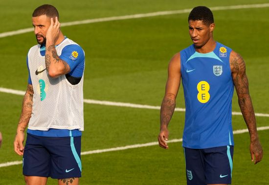 Kyle Walker Marcus Rashford England Editorial Stock Photo - Stock Image ...