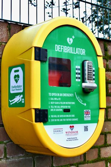 Street Defibrillator Windsor There Public Access Editorial Stock Photo ...
