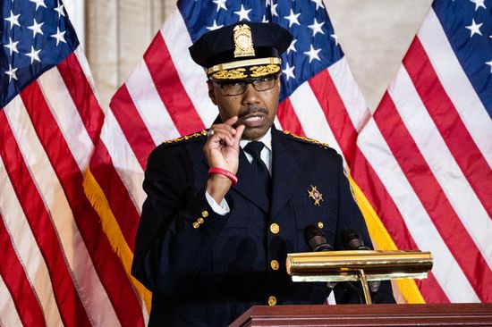 Chief Robert J Contee Iii Chief Editorial Stock Photo - Stock Image ...