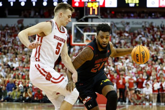 Maryland Terrapins Forward Donta Scott 24 Editorial Stock Photo - Stock ...