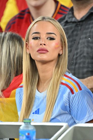 Carlos Solers Girlfriend Marchena Waiting Fifa Editorial Stock Photo ...